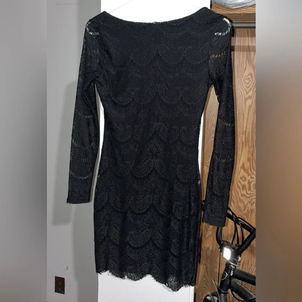 Express | Dresses | Express Black Long Sleeve Dress | Poshmark